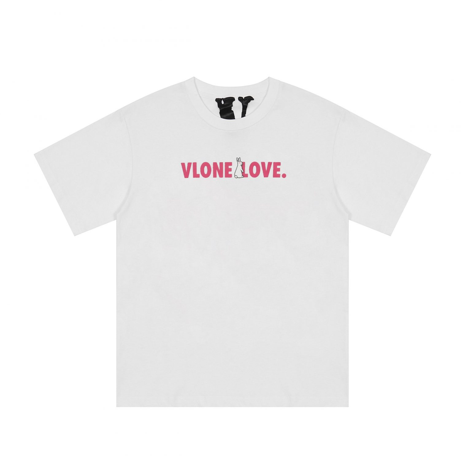 Vlone T-shirts - FR2 Joint Cartoon Rabbit Print Classic Tee For Both ...